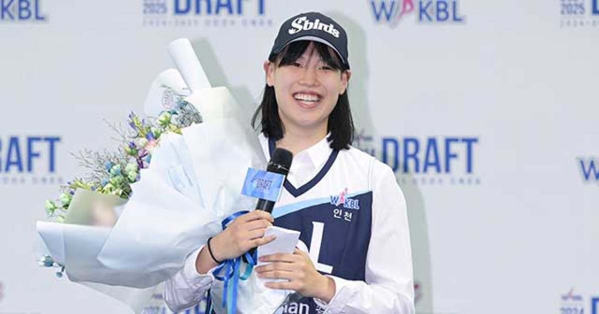 WKBL 1순위 지명 ‘재일교포’ 홍유순 “허미미처럼 태극마크 달고파”