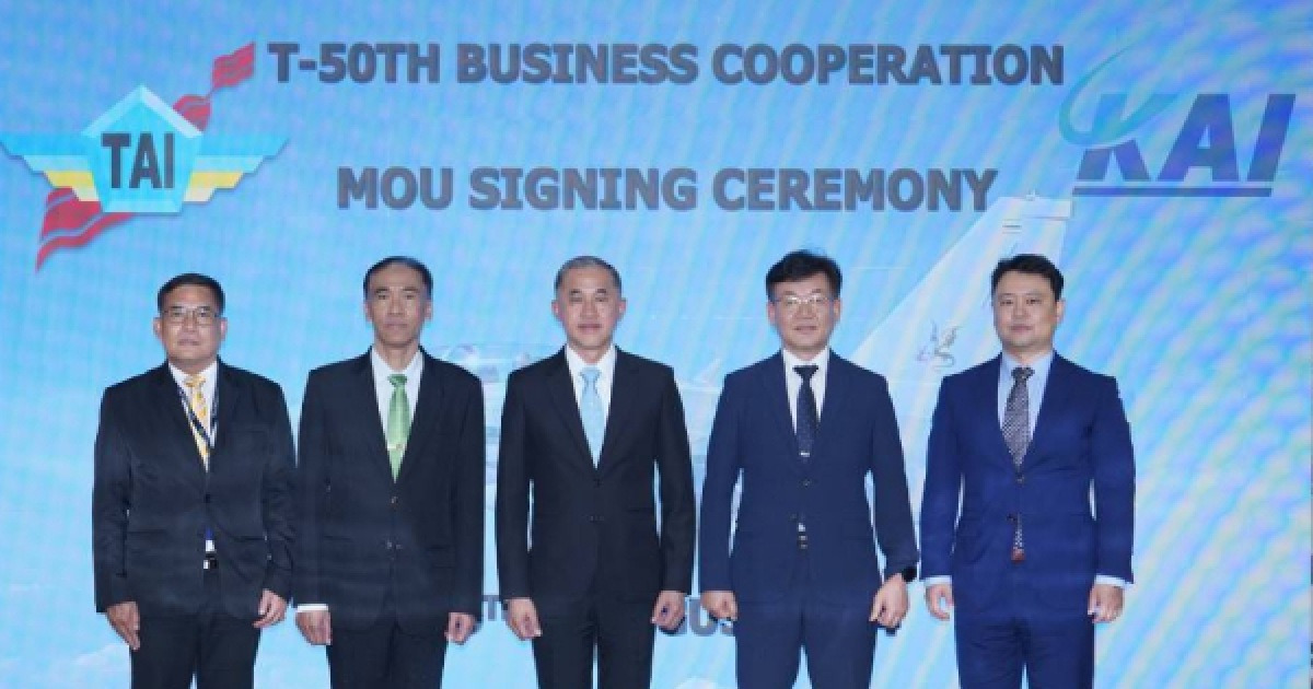 KAI, TAI sign MOU for T-50TH trainer jets maintenance