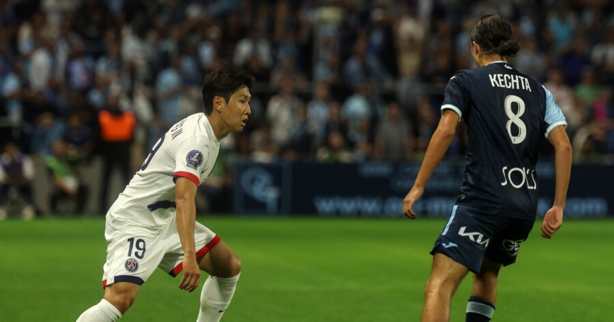 '이제는 내가 PSG 에이스' 이강인, '2분 4초' 만에 골로 리그1 1R 베스트11 선정