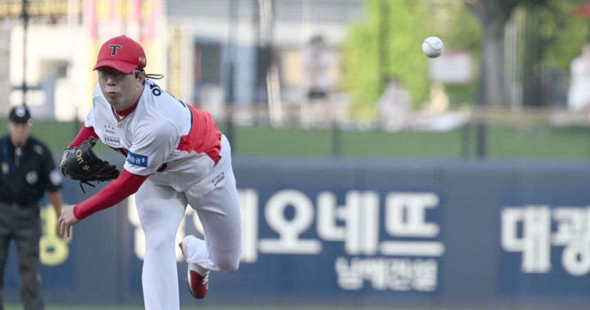 '2049K' KIA 양현종, 송진우 넘고 KBO 최다 탈삼진 신기록 달성