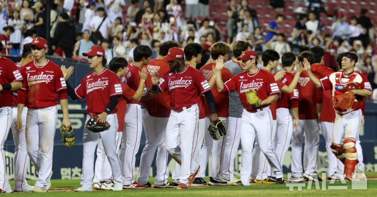 SSG, LG 상대로 5-1 승리