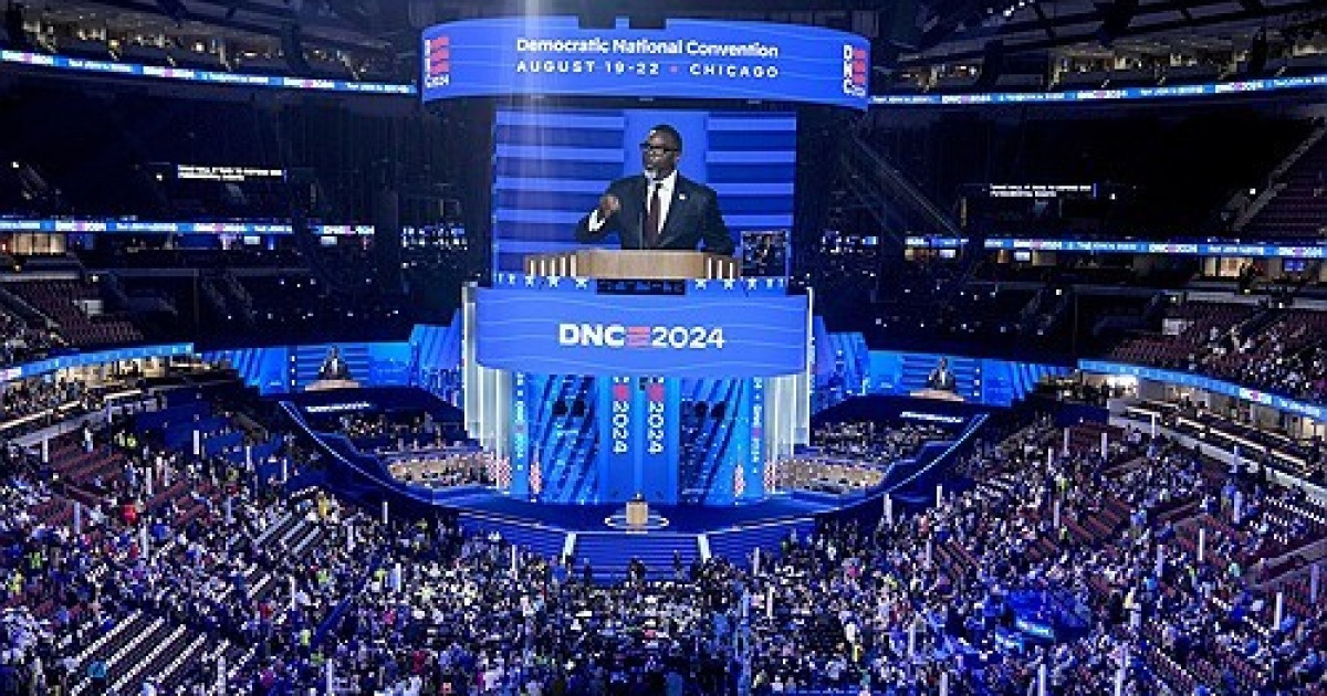 CORRECTION Election 2024 DNC