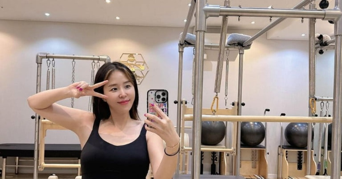 '165cm, 46kg' 신지, 11kg 감량 후 또 필라테스 출석…"근육통 이겨냄"