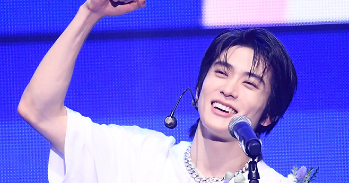 [TD포토] NCT127 재현 '새 앨범 많이 사랑해주세요'