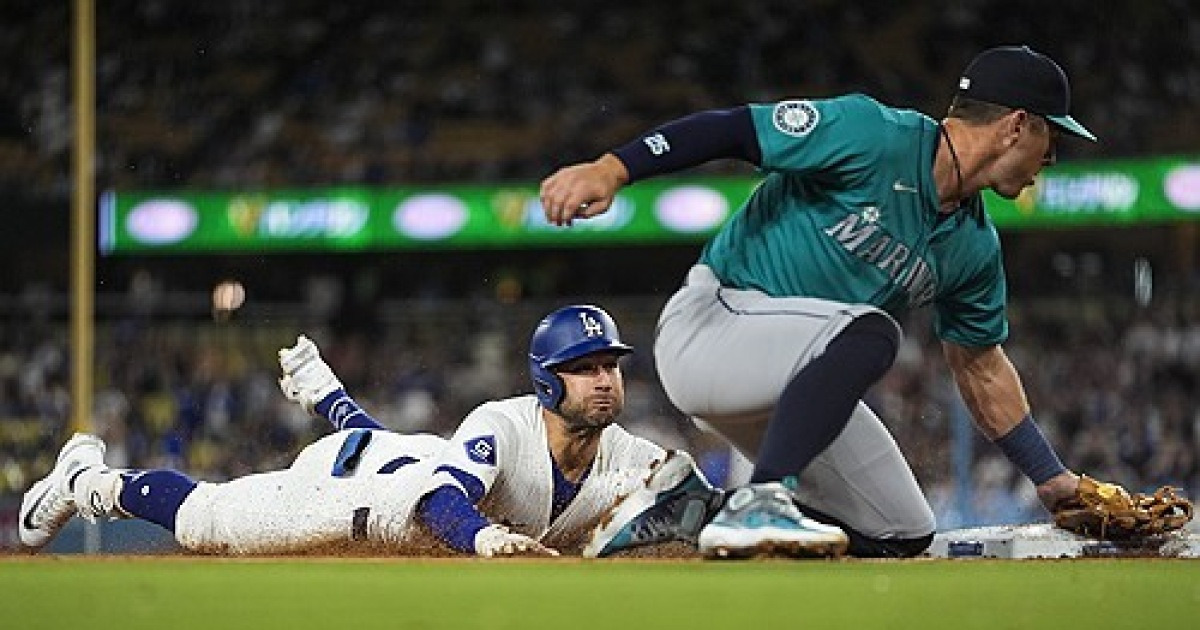 Mariners Dodgers Baseball