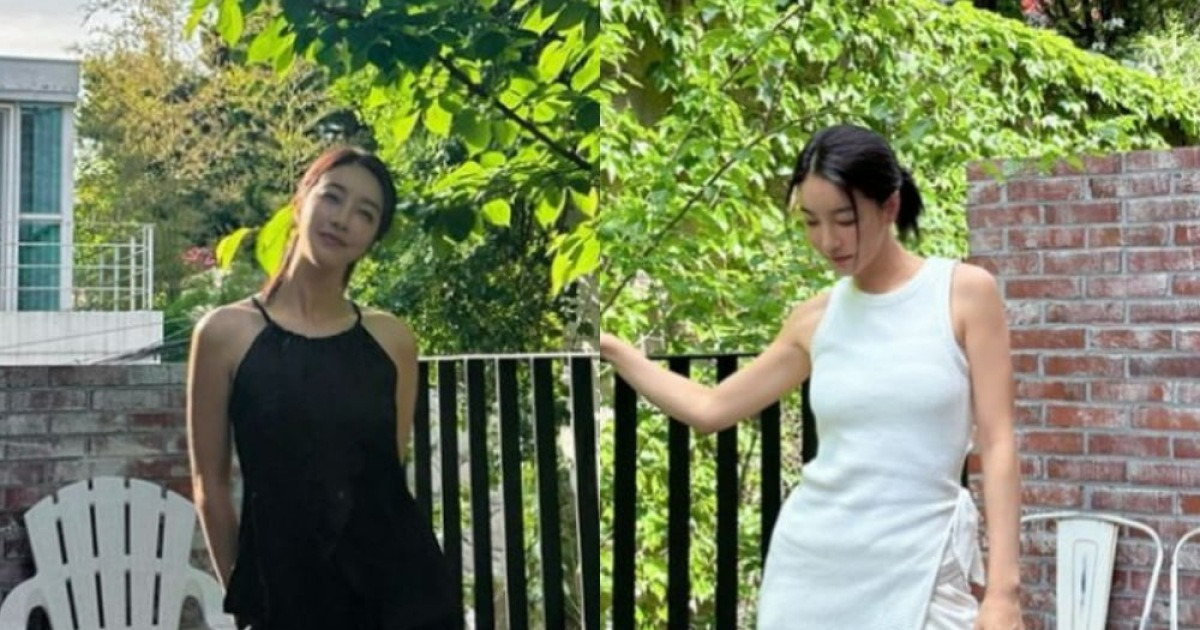 '168cm 52kg' 진서연, 폭염에도 러닝하더니 발코니에서 모델 비율 완성