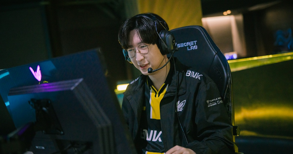 [포토] '듀로' 주민규, 'LCK 첫 PO 입니다'