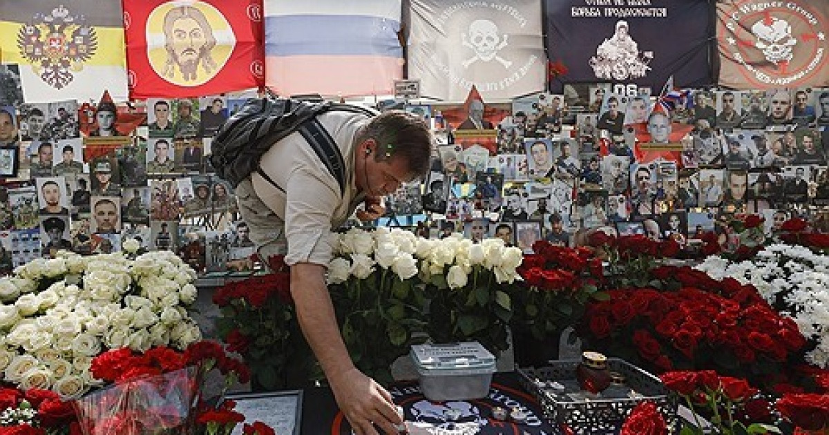 RUSSIA PRIGOZHIN DEATH ANNIVERSARY