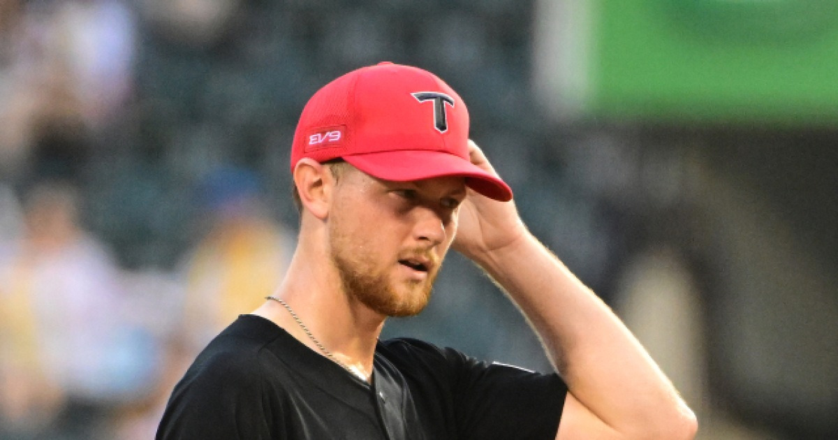 “美에서 스윙이 나와야 할 공이 여기에선…” KIA 우승청부사는 KBO 적응 중, ML 36승 짬바 ‘기다려줘’[MD창원]