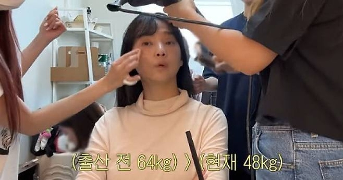 윤승아 “출산 후 현재 48kg...하루 식단 두끼+운동”