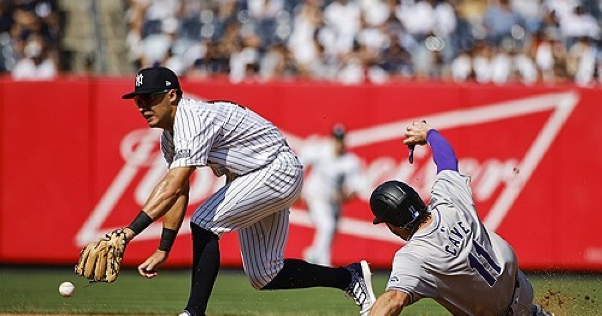 Rockies Yankees Baseball