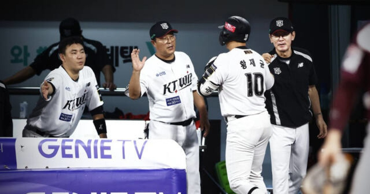 5위 경쟁 KT·SSG, 8월 마지막 주 사활건 원정 3연전