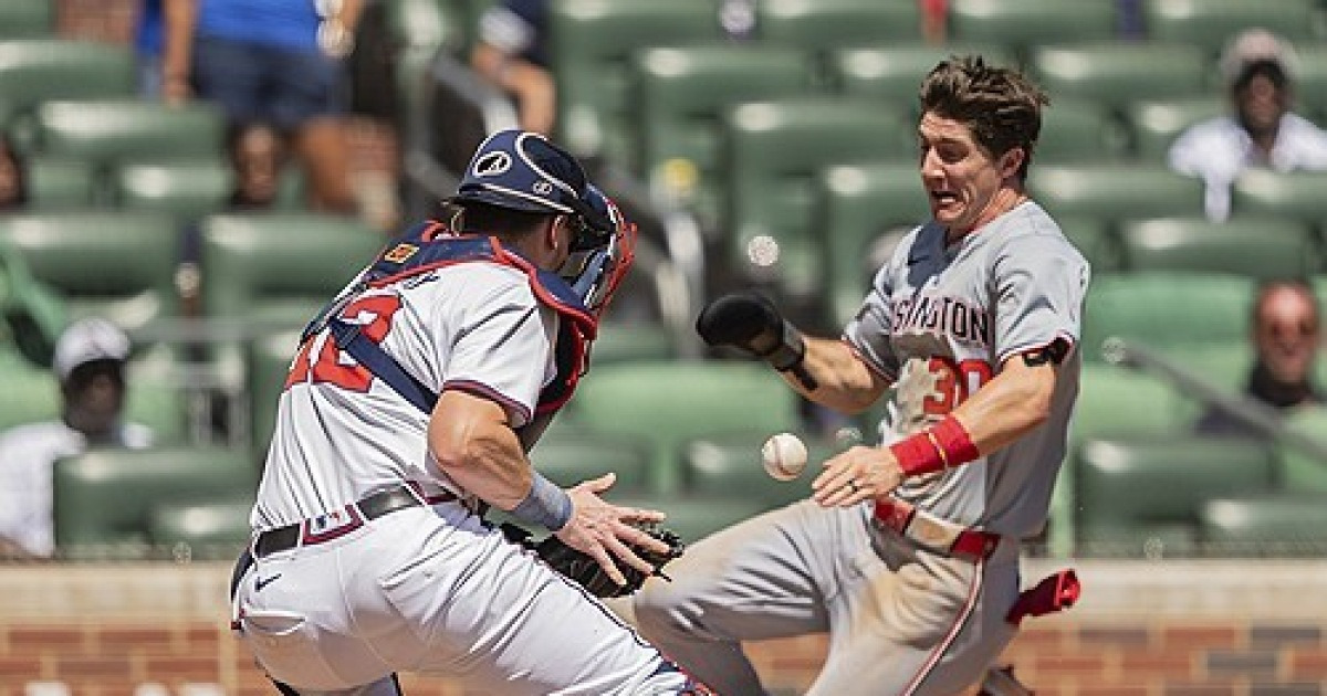 Nationals Braves Baseball