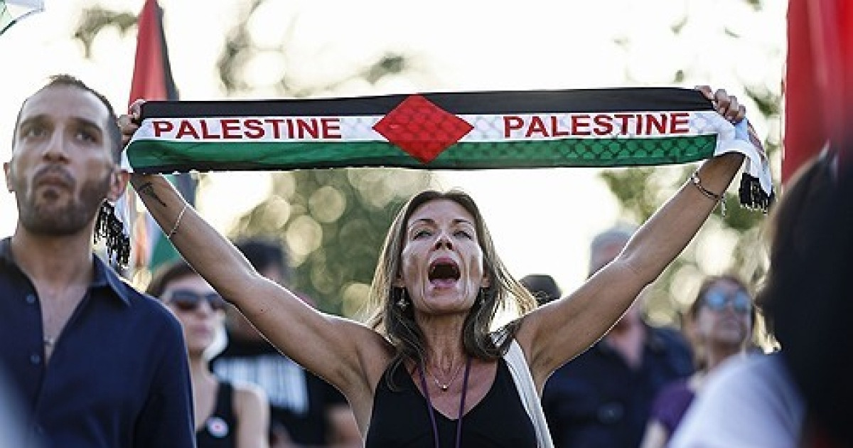 epaselect SPAIN PROTEST ISRAEL GAZA CONFLICT