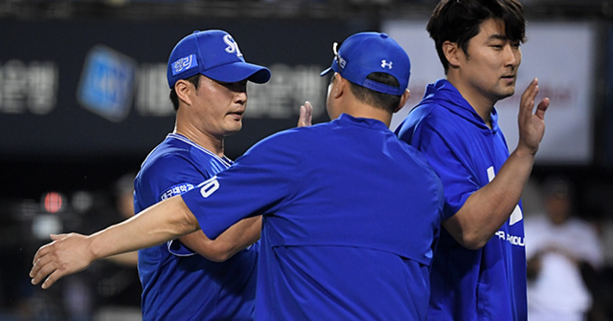 “오승환 구위 좋아졌다” 427SV 끝판왕 1군으로 돌아왔는데…삼성 뒷문은 58억 이적생이 계속 지킨다 “잘하고 있다” [MK현장]