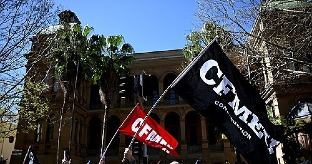 AUSTRALIA CFMEU RALLY