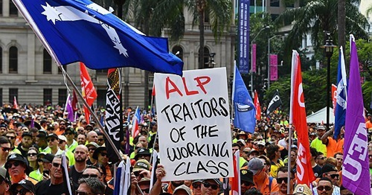 AUSTRALIA CFMEU RALLY
