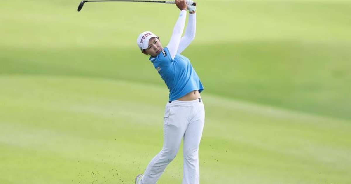 박보겸, KLPGA투어 KG 레이디스오픈 2R 단독 1위