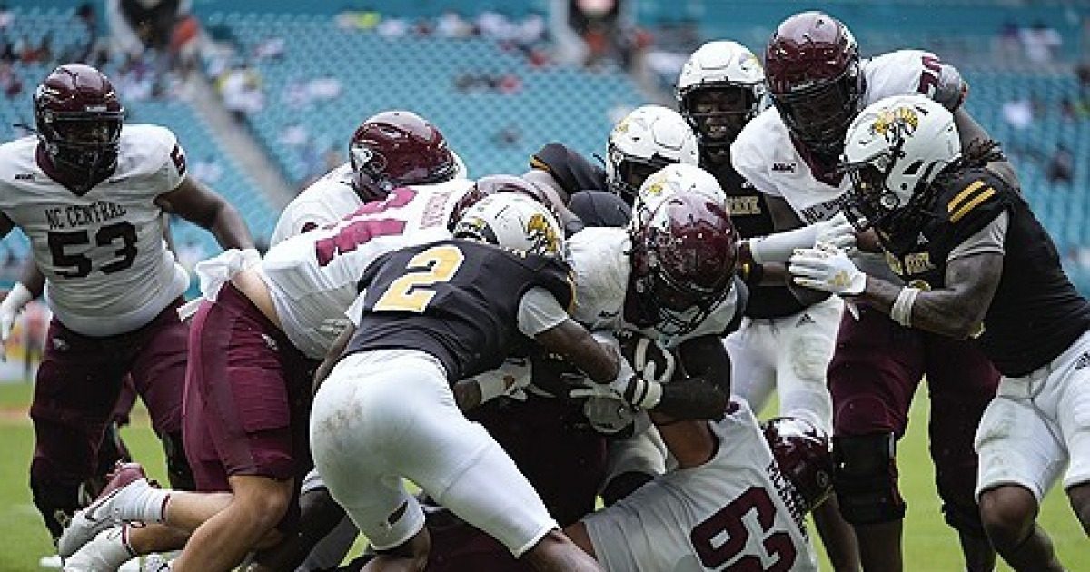 NC Central Alabama State Football