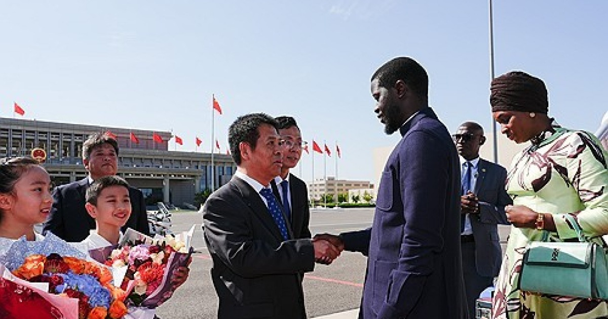 (FOCAC)CHINA-BEIJING-FOCAC-SUMMIT-SENEGALESE PRESIDENT-ARRIVAL (CN)