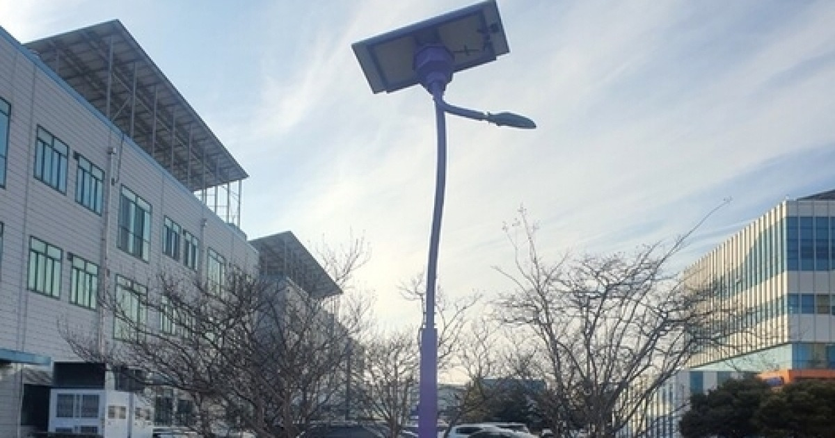 [KEET 2024] 원광전력, 영농형 태양광발전 시스템·EV 재사용 리튬이온 배터리 등 선봬