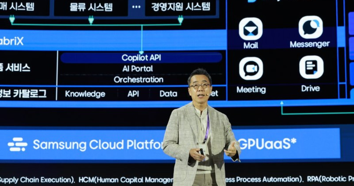 삼성SDS "GPU 비중 높인 AI 클라우드로 발전…내달 美 진출"