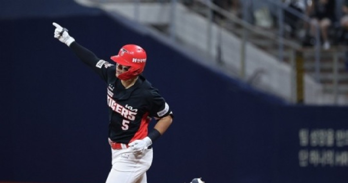 '투수들의 악몽' 김도영 OPS도 '울트라슈퍼급'...1.072로 KBO 1위, MLB 1위 저지 1.173