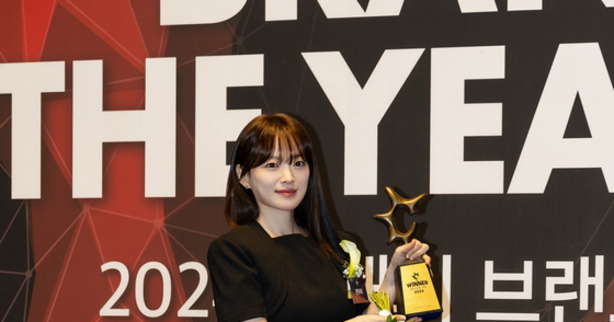 천우희 '2024 올해의 브랜드 대상' 女 배우·OTT 부문 수상