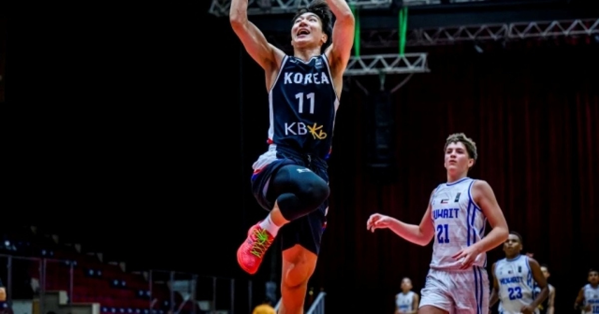 ‘KBL이 선택한 남자’ 장혁준·이제원 활약! 대한민국 U-18 대표팀, 쿠웨이트 꺾고 ‘파죽지세’ 2연승…이란과 1위 결정전