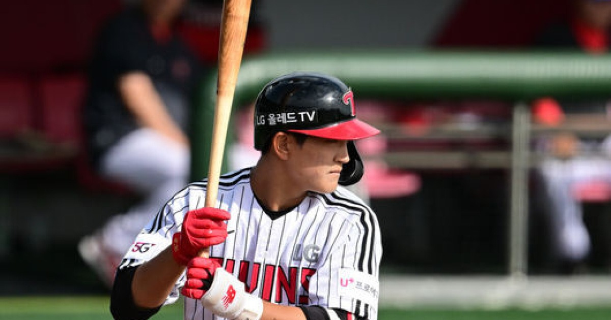 KBO 32년차 심판의 아들, LG 유망주로 급부상…8월 타율 .488 폭발 "1군에서도 활약하겠다"