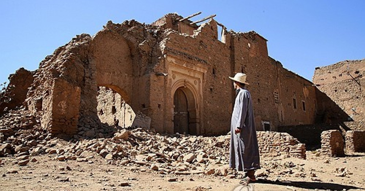 MOROCCO PHOTO SET EARTHQUAKE ANNIVERSARY