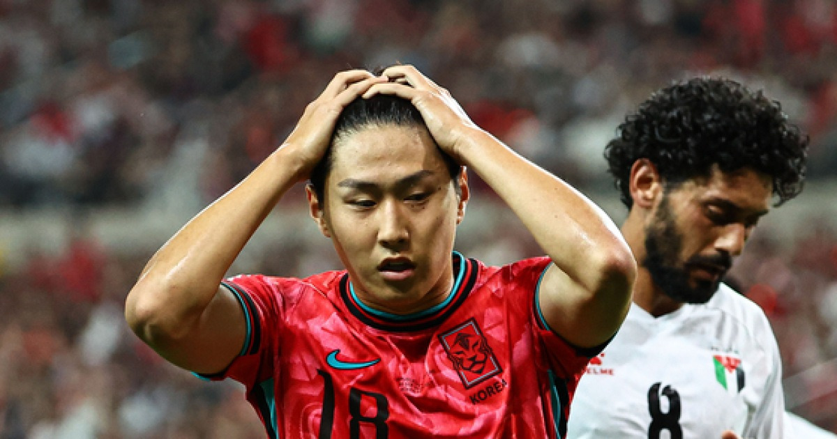 Hong ball arrives with a whimper as Korea disappoint against Palestine