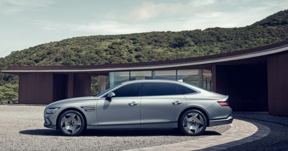 50km 더 멀리···제네시스, 'G80 전기차' 부분변경 출시