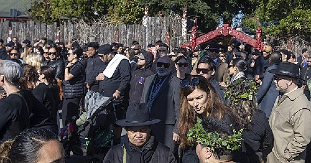 New Zealand Maori King Funeral
