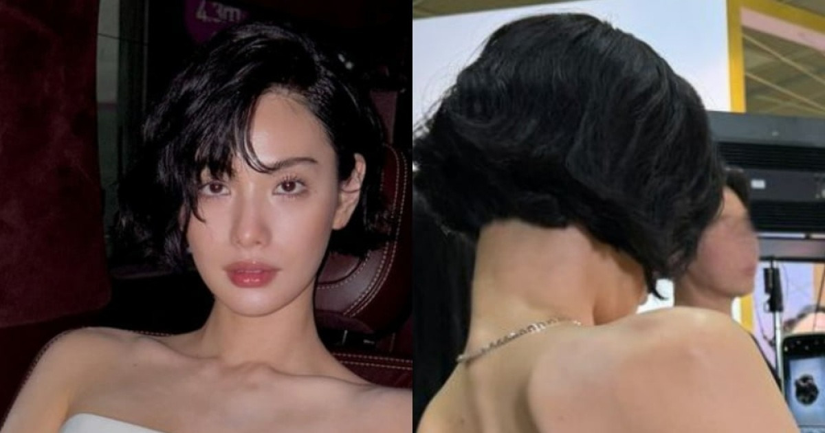 '171cm 48kg' 나나, 행사장에서 척추뼈 훤히 보이는 충격 마름 상태