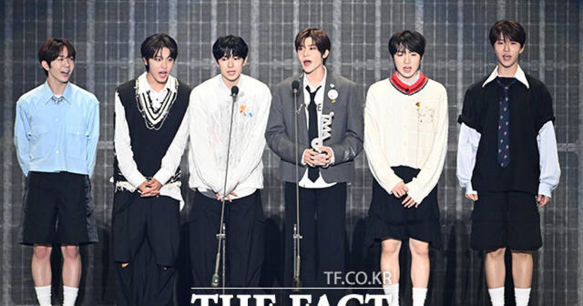 [2024 TMA] NCT WISH, '넥스트 리더' 수상…청량한 힐링 에너지 선보여