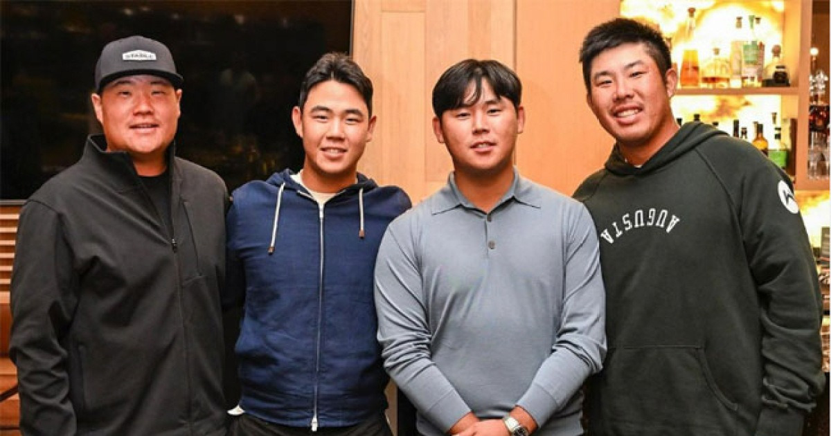 韓 4인방, SNS에 사진 올리며 “프레지던츠컵 기대하세요”[SNS ZONE]