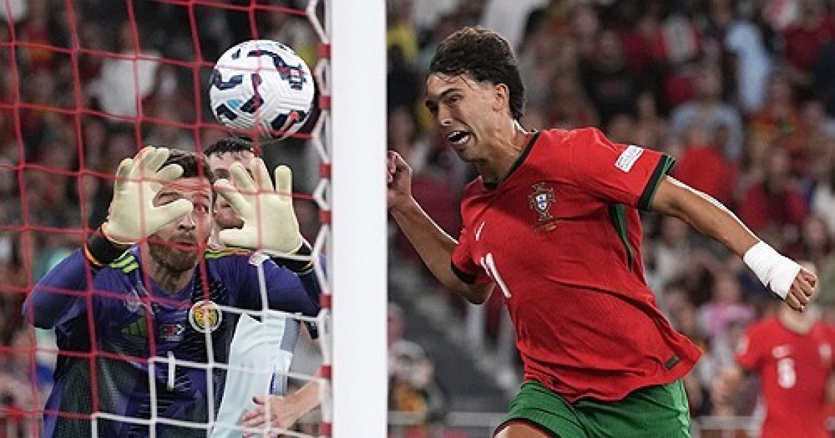 Portugal Scotland Nations League Soccer