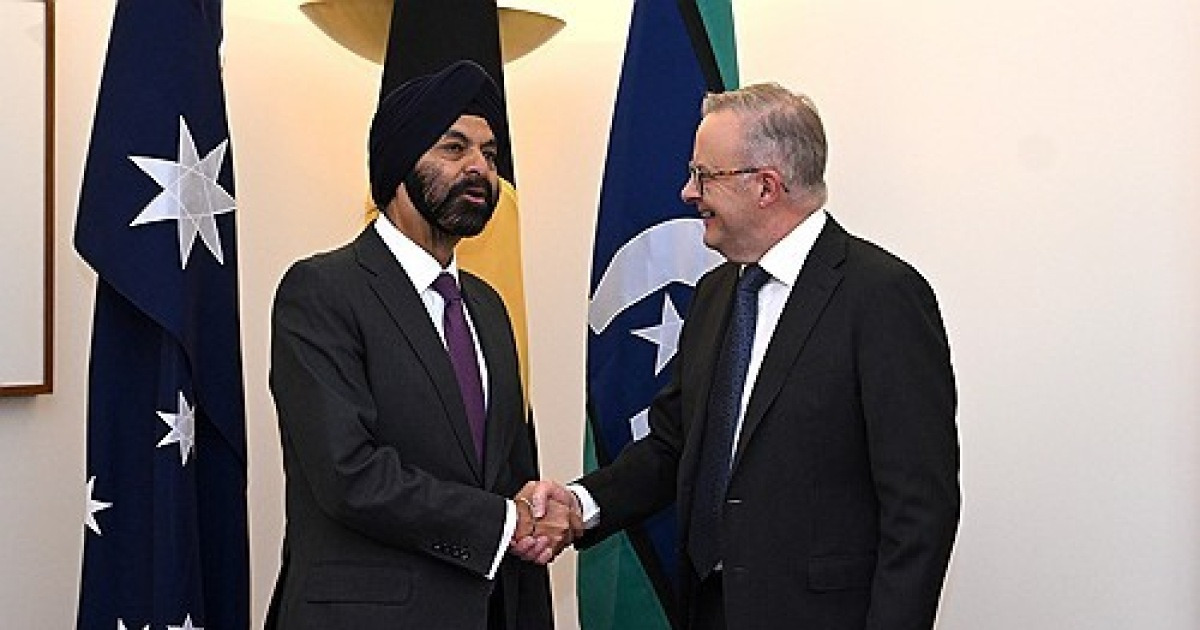 AUSTRALIA WORLD BANK GROUP DIPLOMACY
