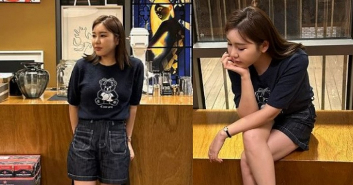 [SCin스타] 모태마름이라 해도 믿겠어! 44kg '슬림 각선미' 뽐낸 송가인 "하루가 뿌듯"