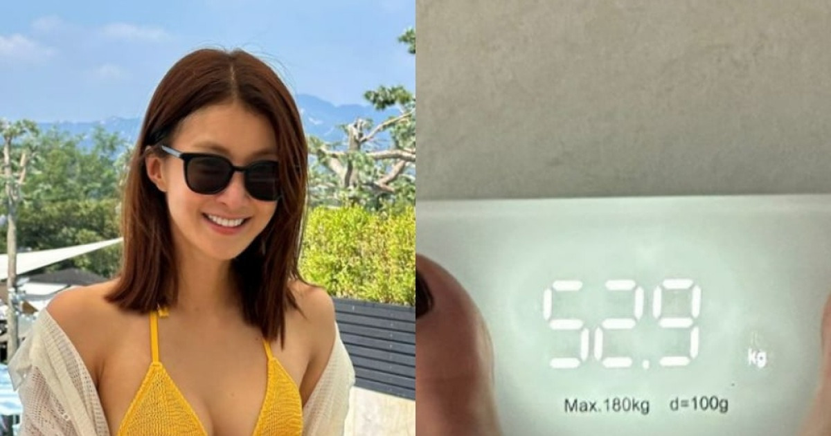 뭘 뺀다고요?…'169cm 52kg' 이시영, 3kg 감량 예고