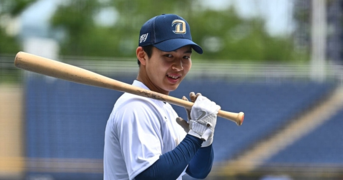 2025 NC 1R 신인은 16홈런 4번타자? 김휘집, 3G 2홈런 6타점 '쾅쾅'