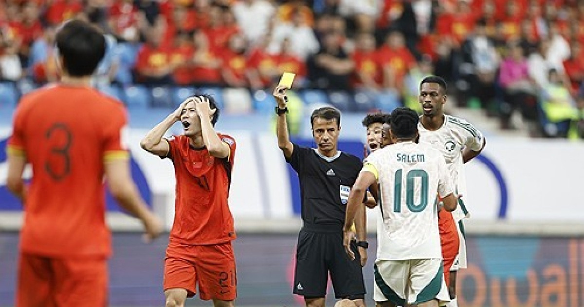 (SP)CHINA-DALIAN-FOOTBALL-WORLD CUP-QUALIFIERS-CHINA VS SAUDI ARABIA (CN)