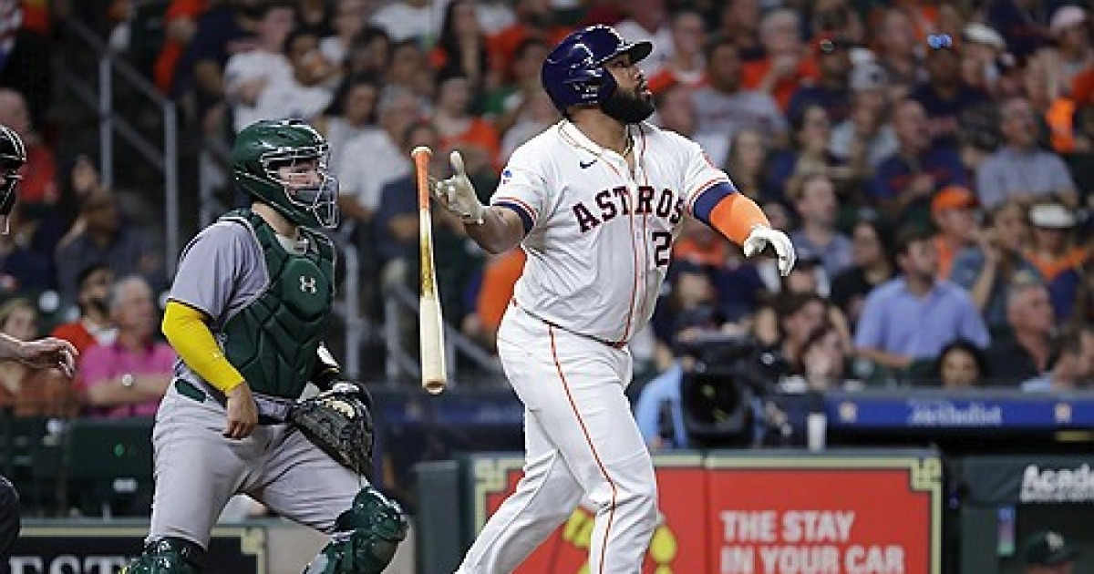 Athletics Astros Baseball