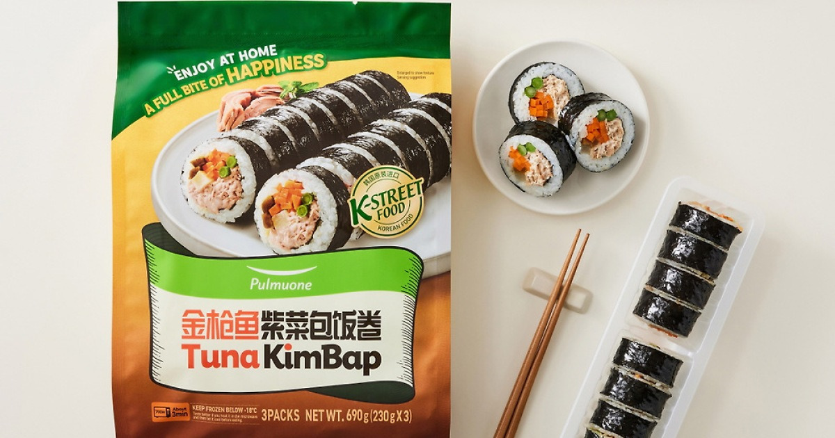 Pulmuone launches frozen gimbap in China