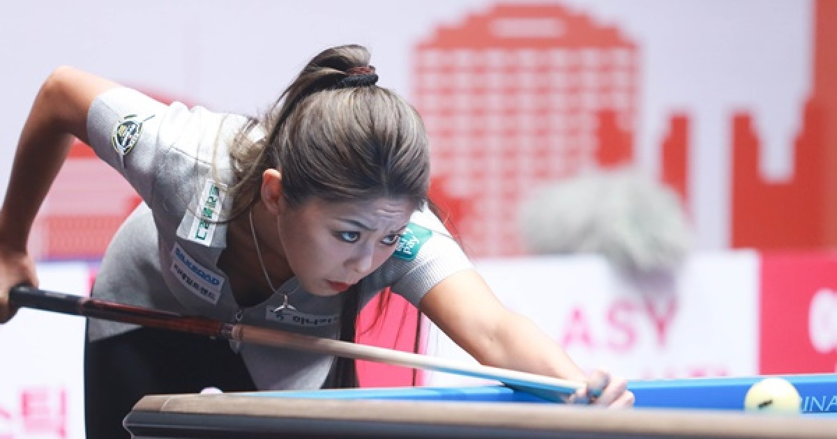 '끝내기 하이런 13점' 김가영, 조예은 꺾고 LPBA 32강 진출