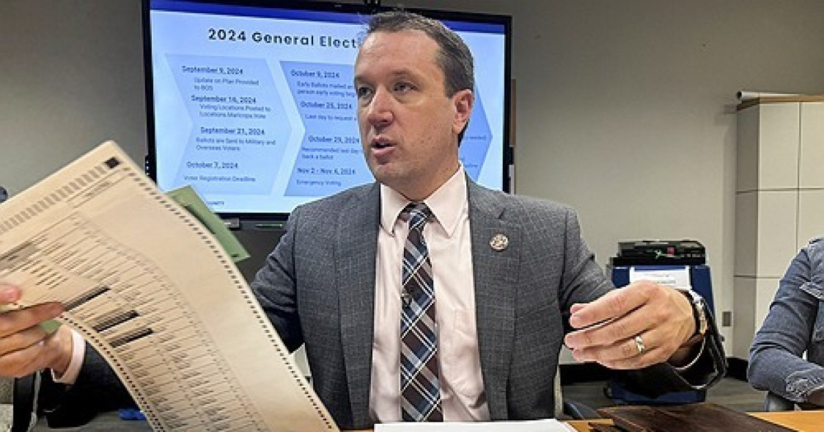 Election 2024 Long Ballot Arizona