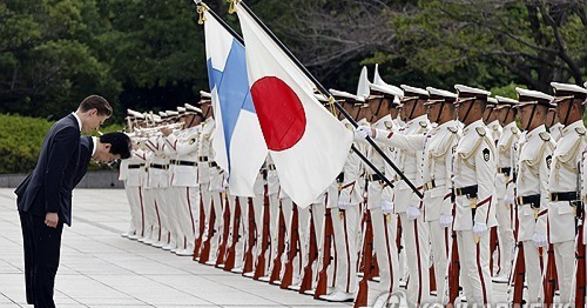 JAPAN FINLAND DEFENSE DIPLOMACY