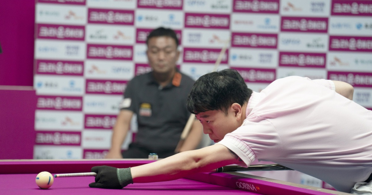 ‘살떨리는 승부치기’ 강동궁·최성원 접전 끝 PBA 32강行