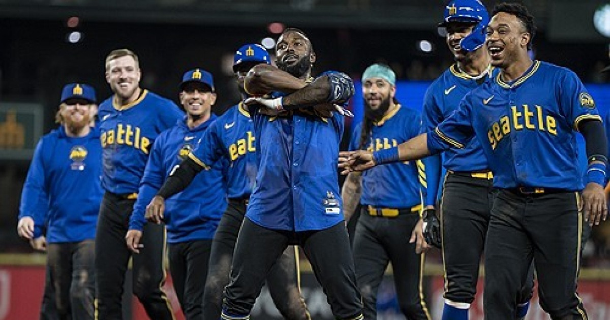 Rangers Mariners Baseball